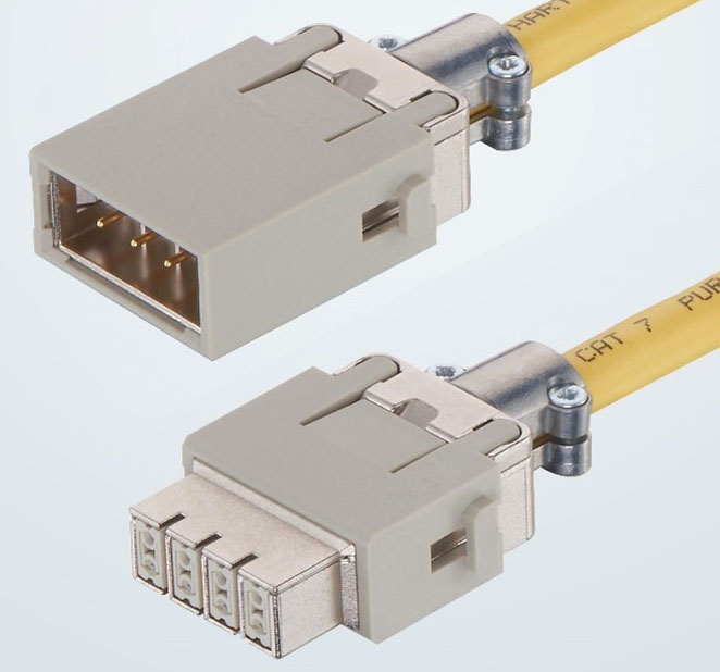 Modules Han® Gigabit Cat.8 - HARTING | DigiKey